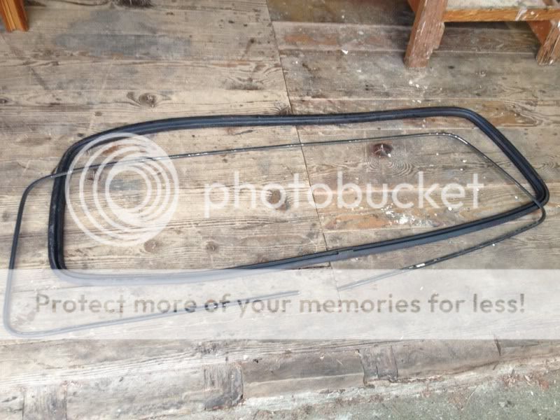 How the hell do you fit the trim back into the rear window gasket ...