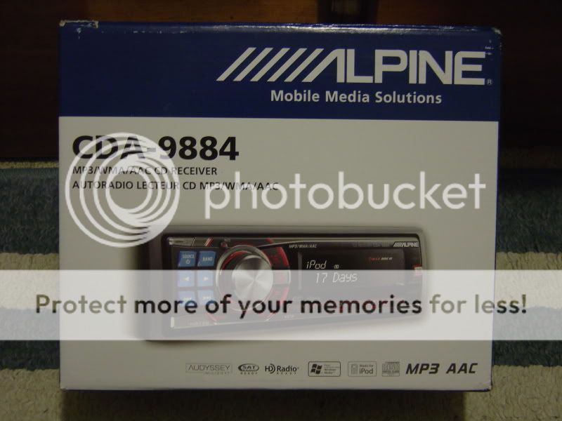 FS: Alpine CDA-9884 deck | VW Vortex - Volkswagen Forum
