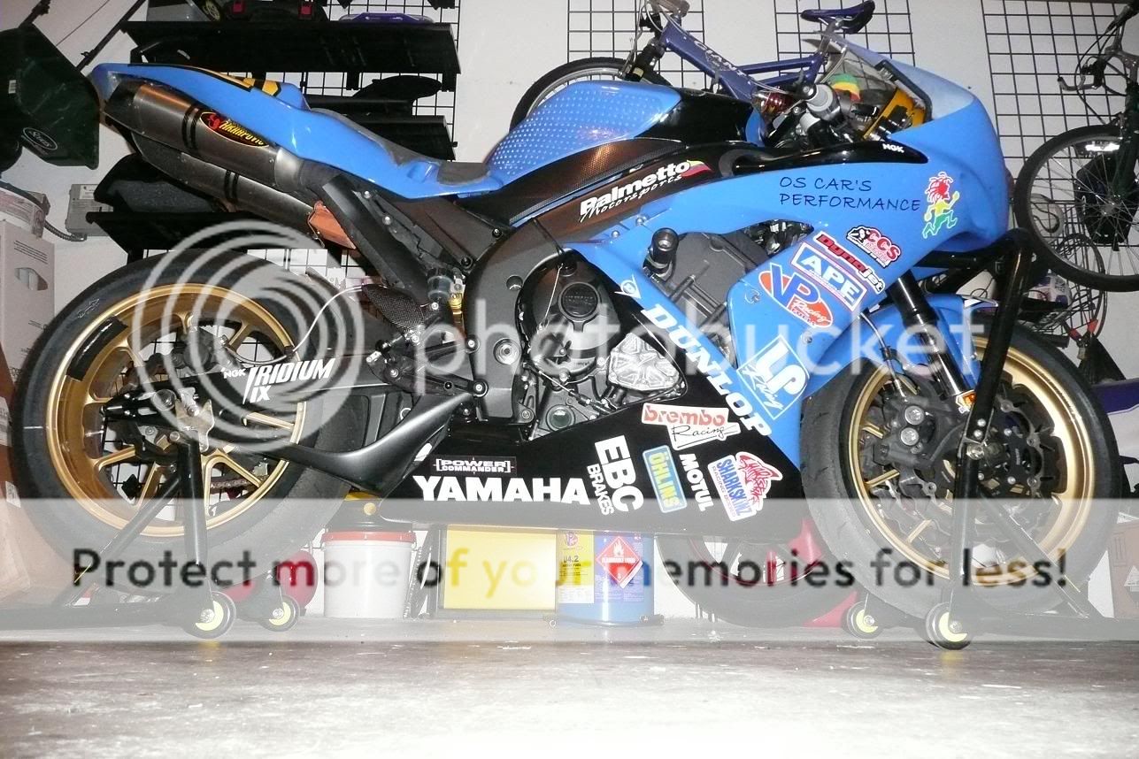 so did couple of upgrades and mods to the race bike....(pics inside ...