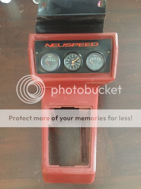 FS: Red GTI Center Console w/gagues $75 | VW Vortex - Volkswagen Forum