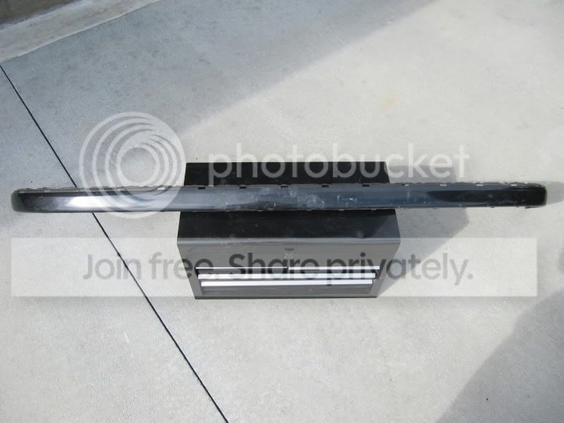 Fs> gli front valance, rubstrip, trunklid, antenna,license plate ...