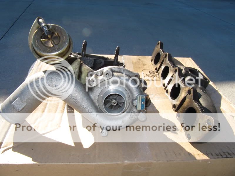 FS> OEM K04-001 KKK with exhaust manifold 5k miles | VW Vortex ...