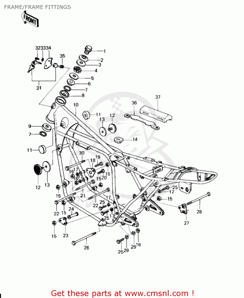 Kz650 frame help. - ChopCult