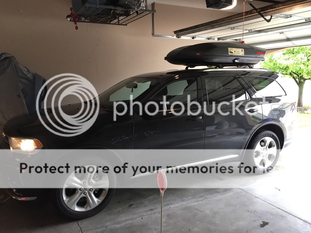 Roof rack cargo box suggestions | Dodge Durango Forum