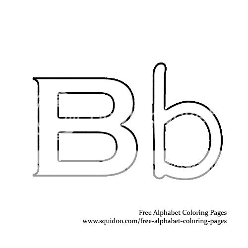 Free-Alphabet-Coloring-Page-Bb.jpg Photo by viaticus | Photobucket