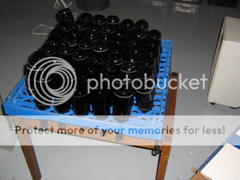 Homemade bottle drying rack | Homebrew Talk - Beer, Wine, Mead, & Cider ...