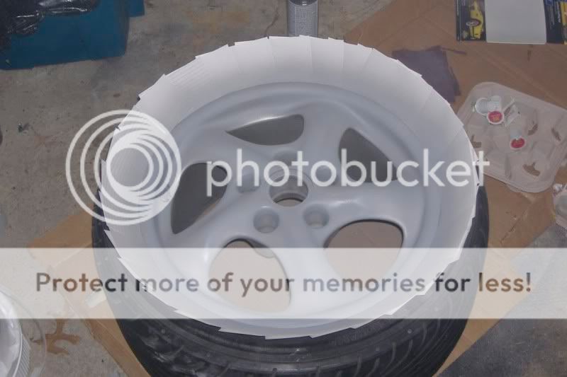 picked up my first set of wheels and used bondo on them... what should ...