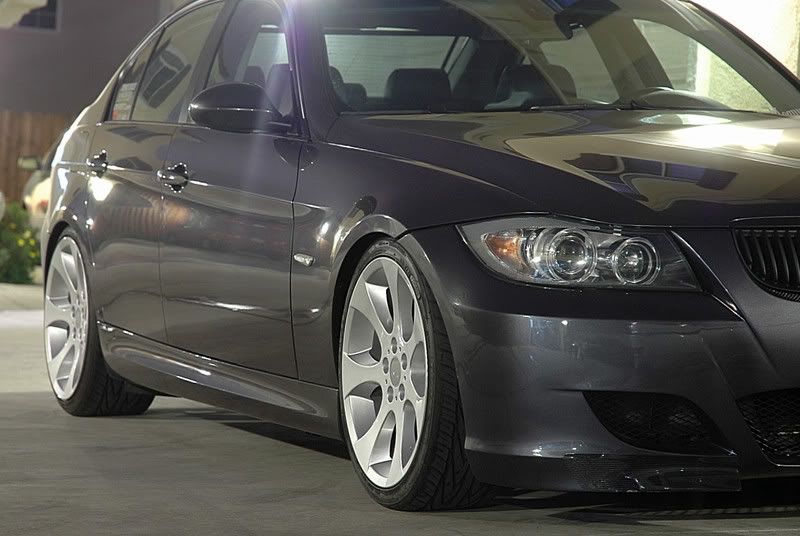 e90 with 19" 162s MORR Wheels