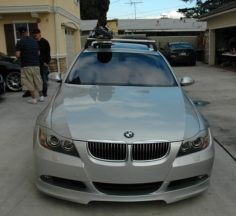 Silver E90's with CSL's...
