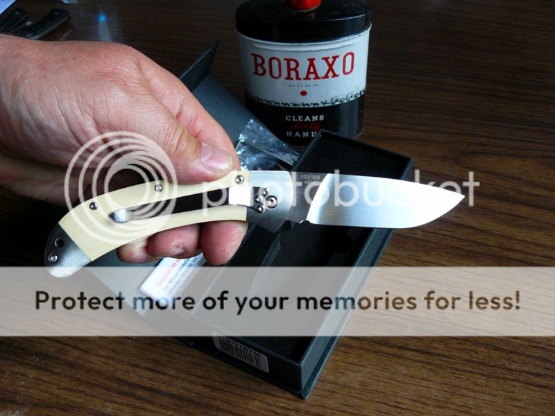 White Micarta, 3000 25th Anniversary Lightweight Lockback | BladeForums.com