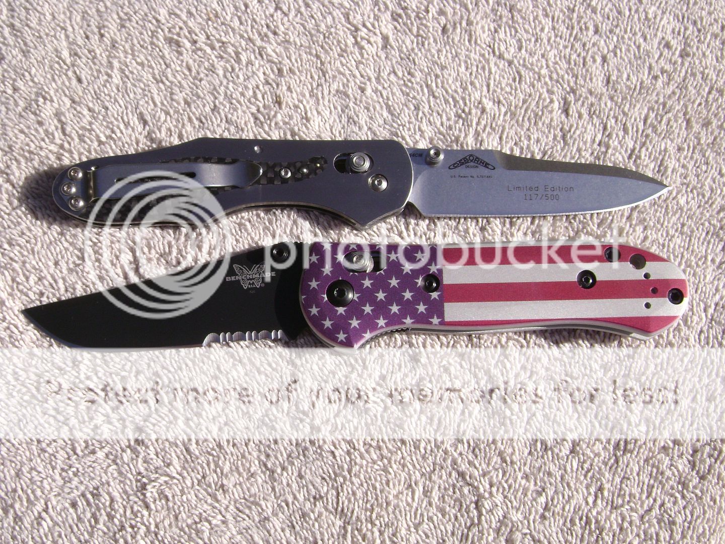 Benchmade 960-02 Limited Edition Osborne # 117/500 Osborne SS / Carbon ...